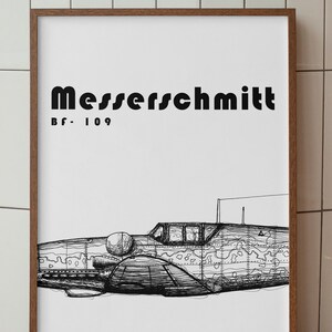 Messerschmitt- BF-109 - Ww2 German Fighter Plane - Luftwaffe ...