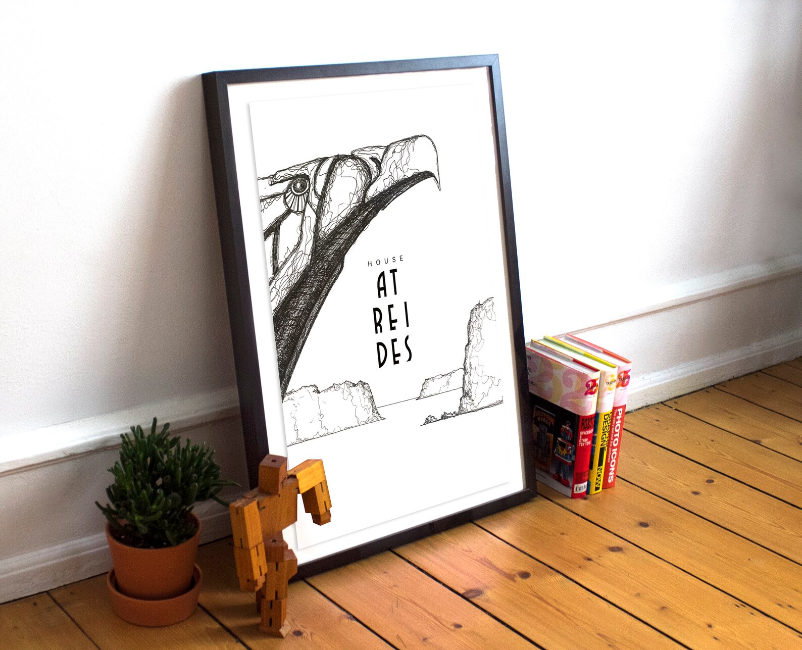 House Atreides - Hawk - D. Poster - Frank Herbert -instant Download - Etsy