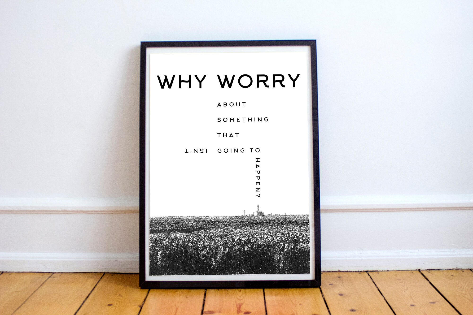 Chernobyl Quote Poster - "why Worry About Something That Isn't Going to ...