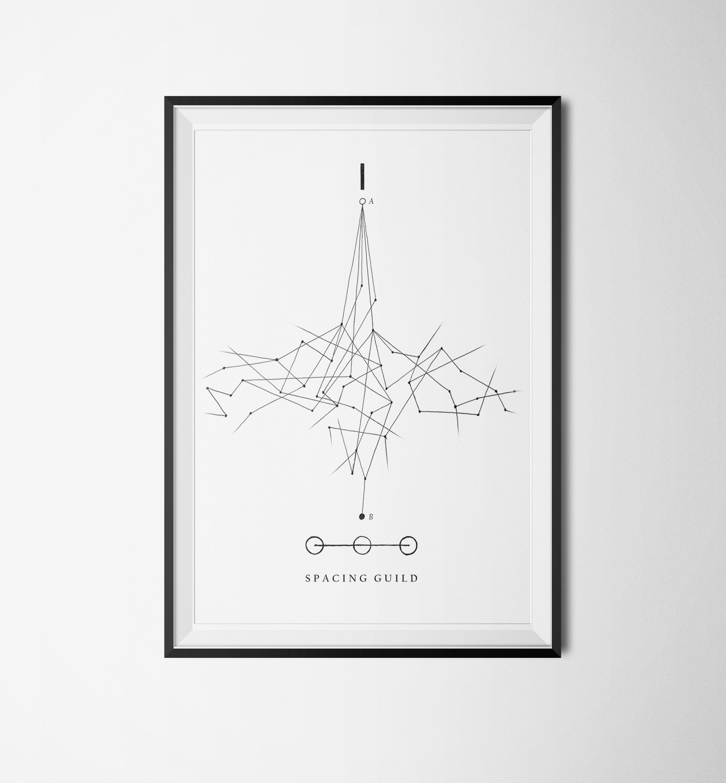 The Spacing Guild - D. Poster - Frank Herbert - Instant Download - Etsy