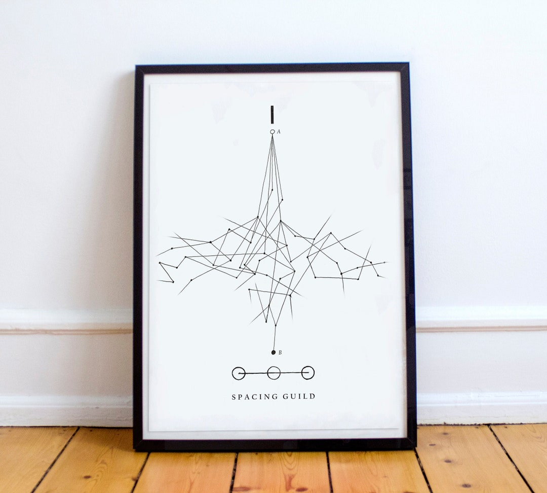 The Spacing Guild Dune Poster Frank Herbert Instant Download - Etsy