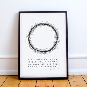 Dune Quote Poster - Leto II Quote - Chapterhouse: Dune - Instant ...