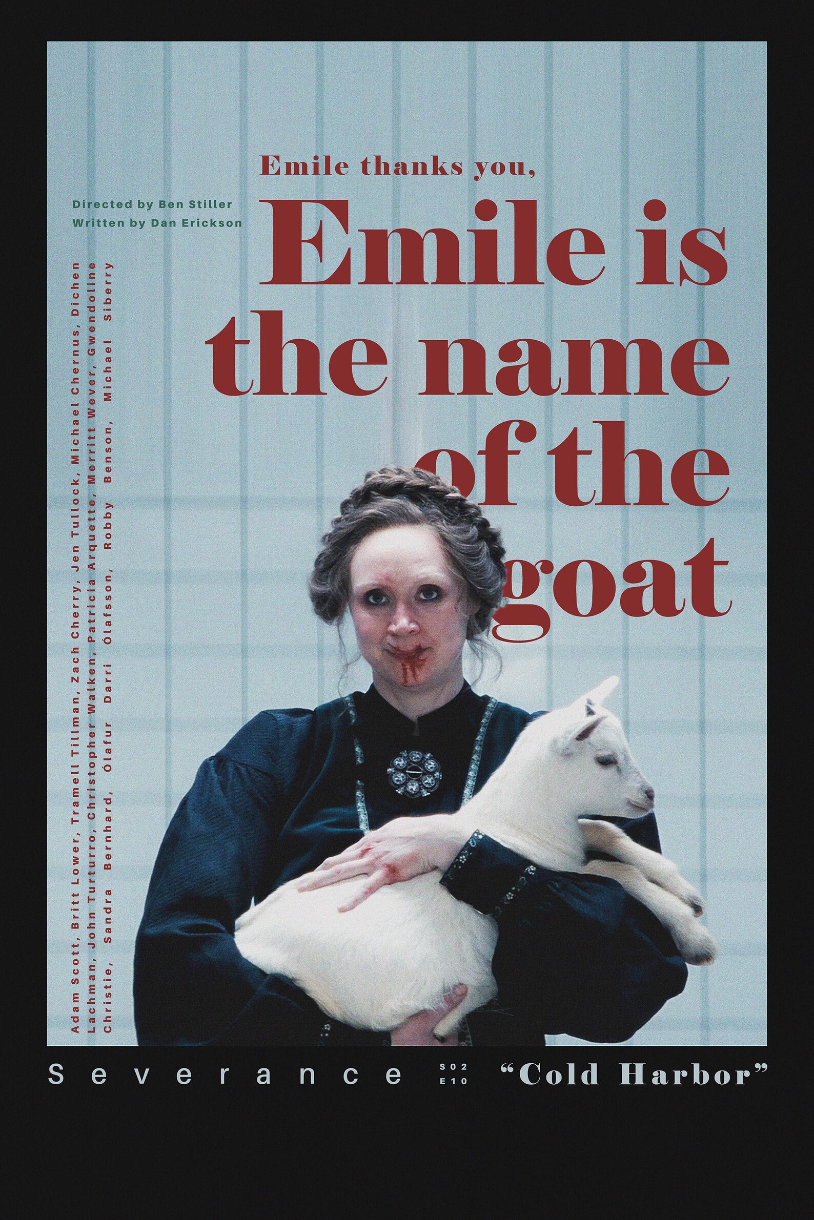 Emile Thanks You - Severance Alternative Poster - S02E10 "cold Harbor ...
