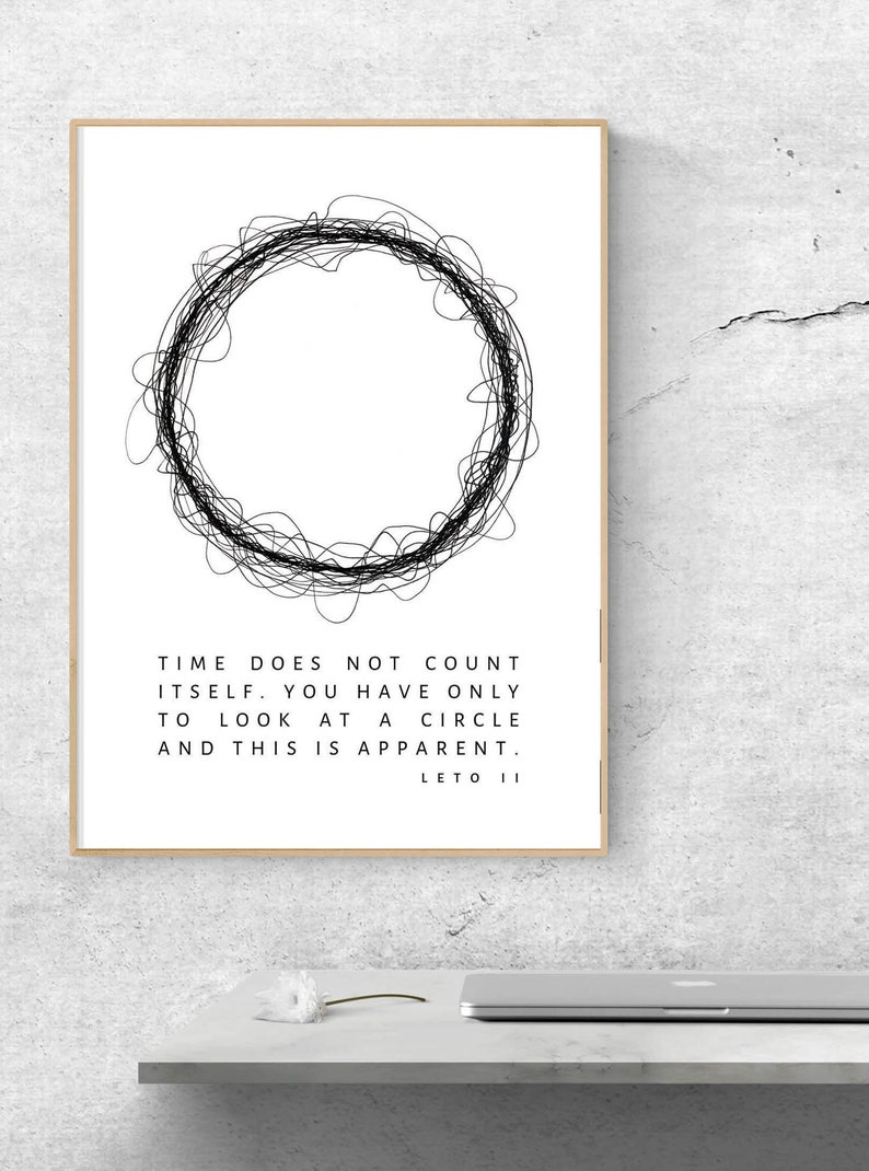 Dune Quote Poster Leto II Quote Chapterhouse: Dune - Etsy