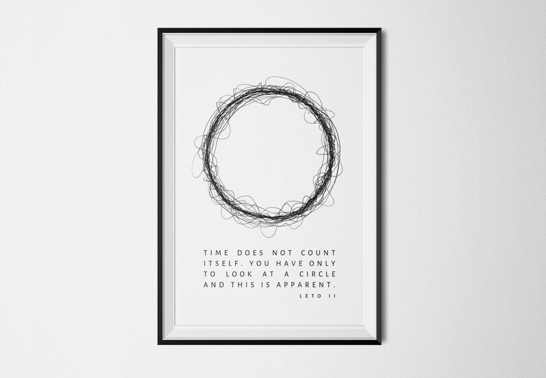 Dune Quote Poster Leto II Quote Chapterhouse: Dune - Etsy