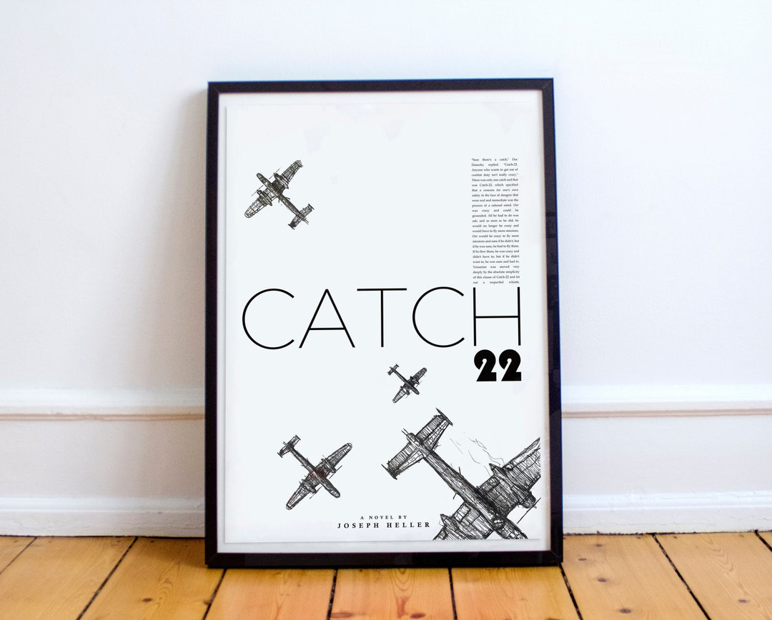 Catch 22 Joseph Heller - Book-movie Poster - Etsy