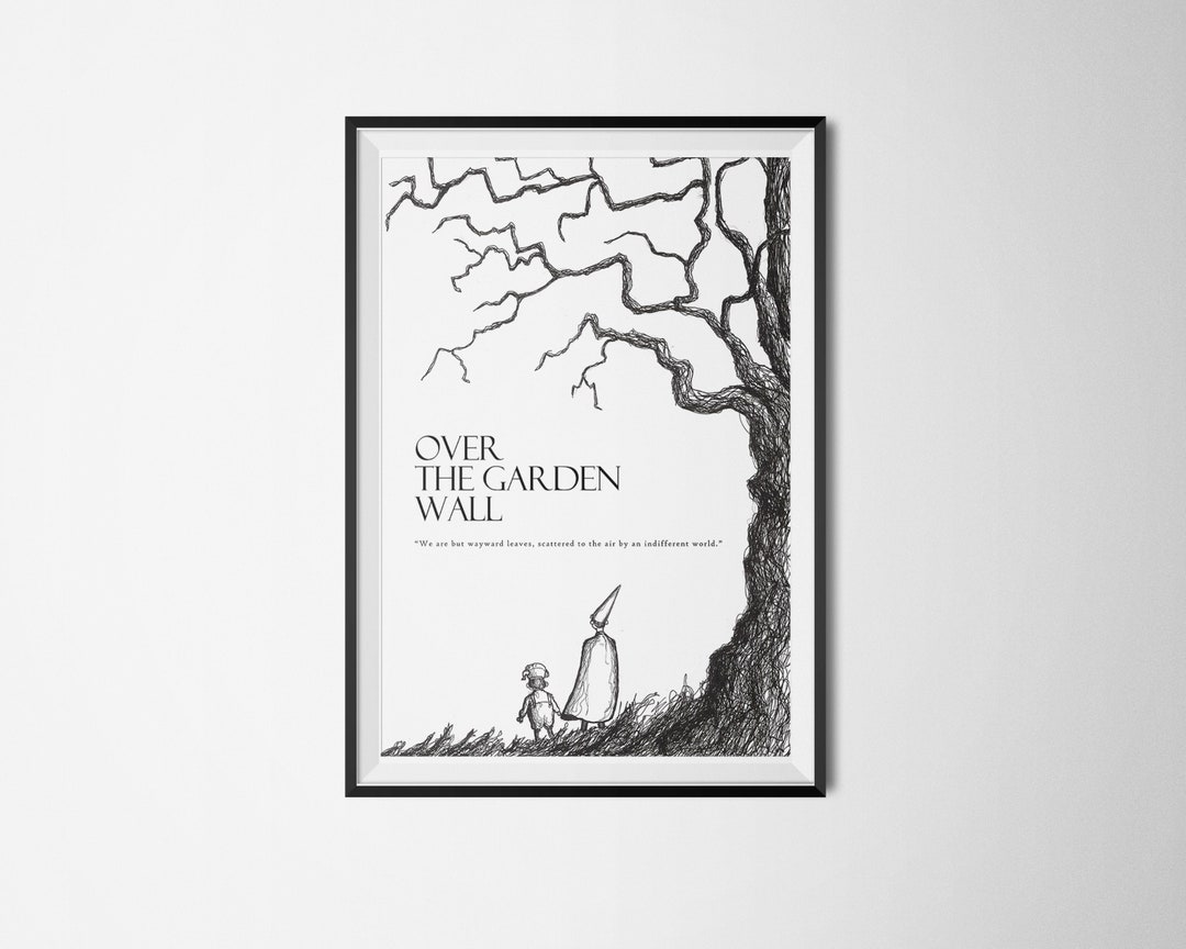 Over the GW - Wirt and Greg Poster - We Are but Wayward Leaves ...