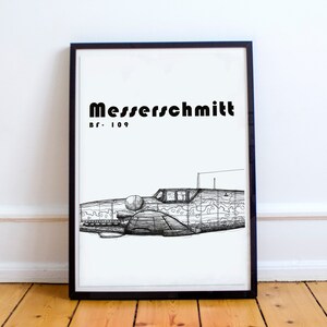 Messerschmitt- BF-109 - Ww2 German Fighter Plane - Luftwaffe ...