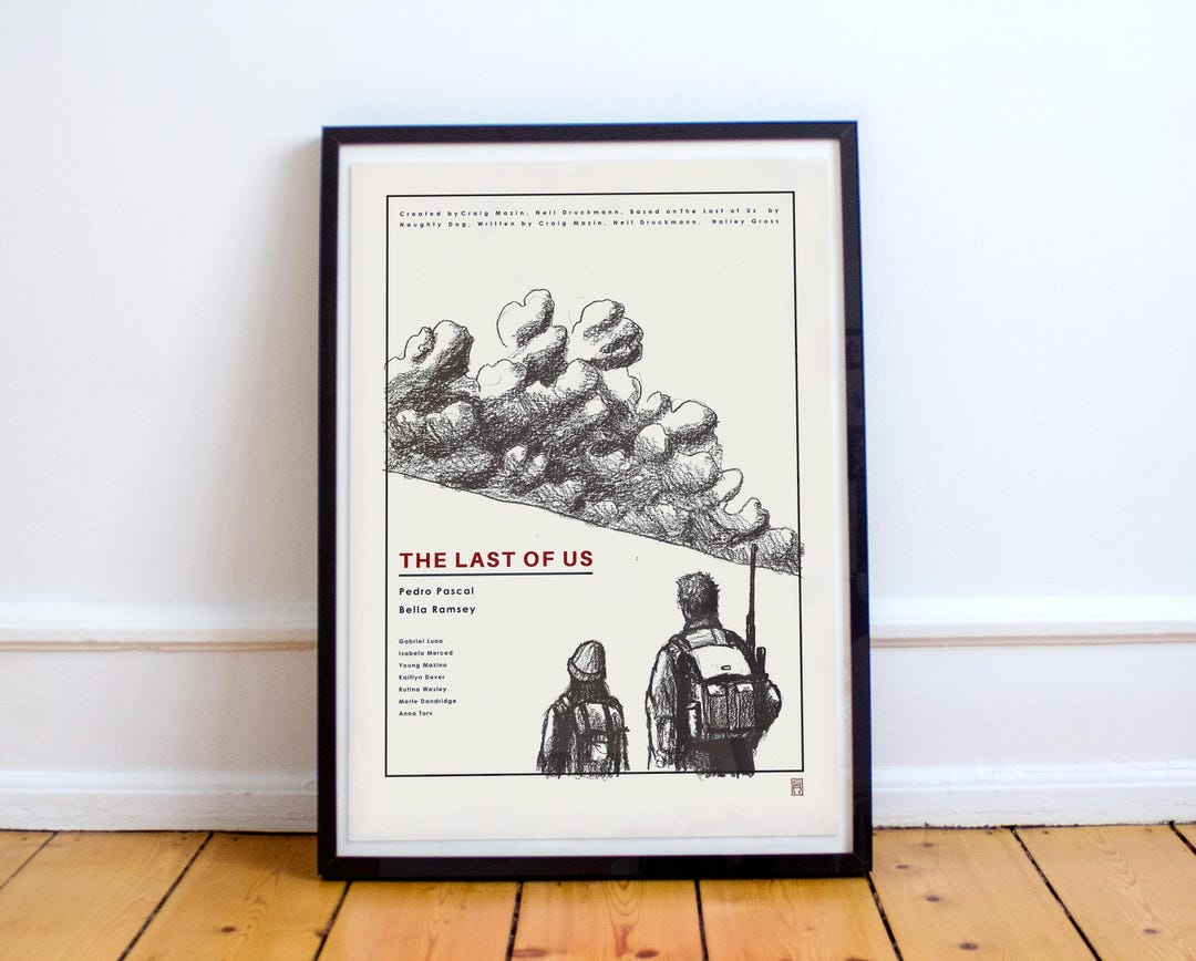 Ellie and Joel the Last of Us Alternative Poster - Physical Print - Etsy