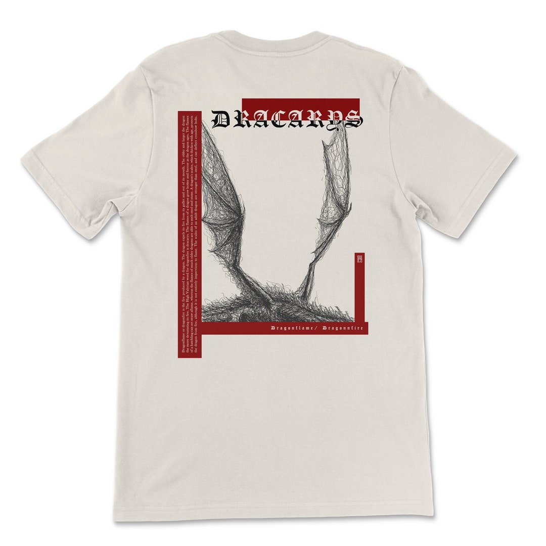 GOT Tshirt - Dracarys - Dragonflame - Dragonfire - Design Premium ...