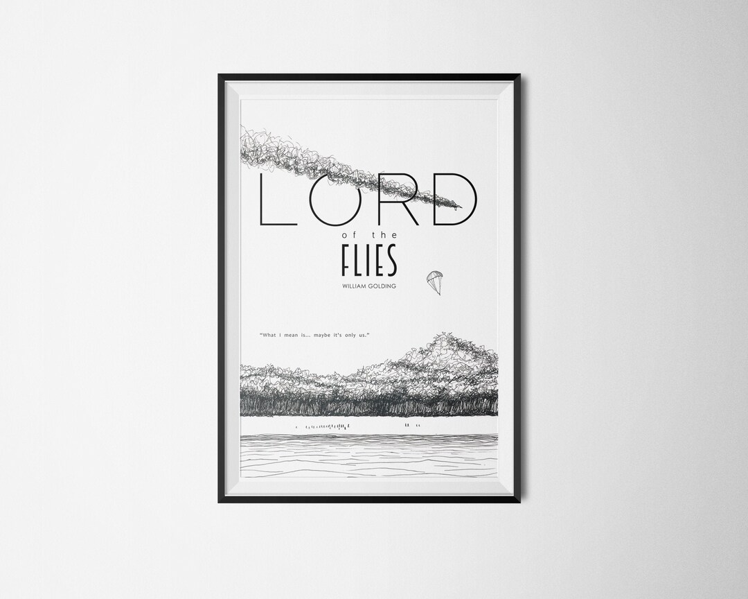 Lord of the Flies - William Golding - Fan Art Poster - Instant Download ...