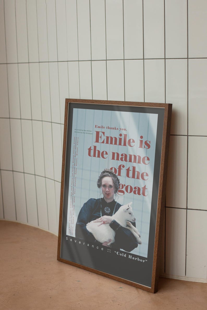 Emile Thanks You - Severance Alternative Poster - S02E10 "cold Harbor ...