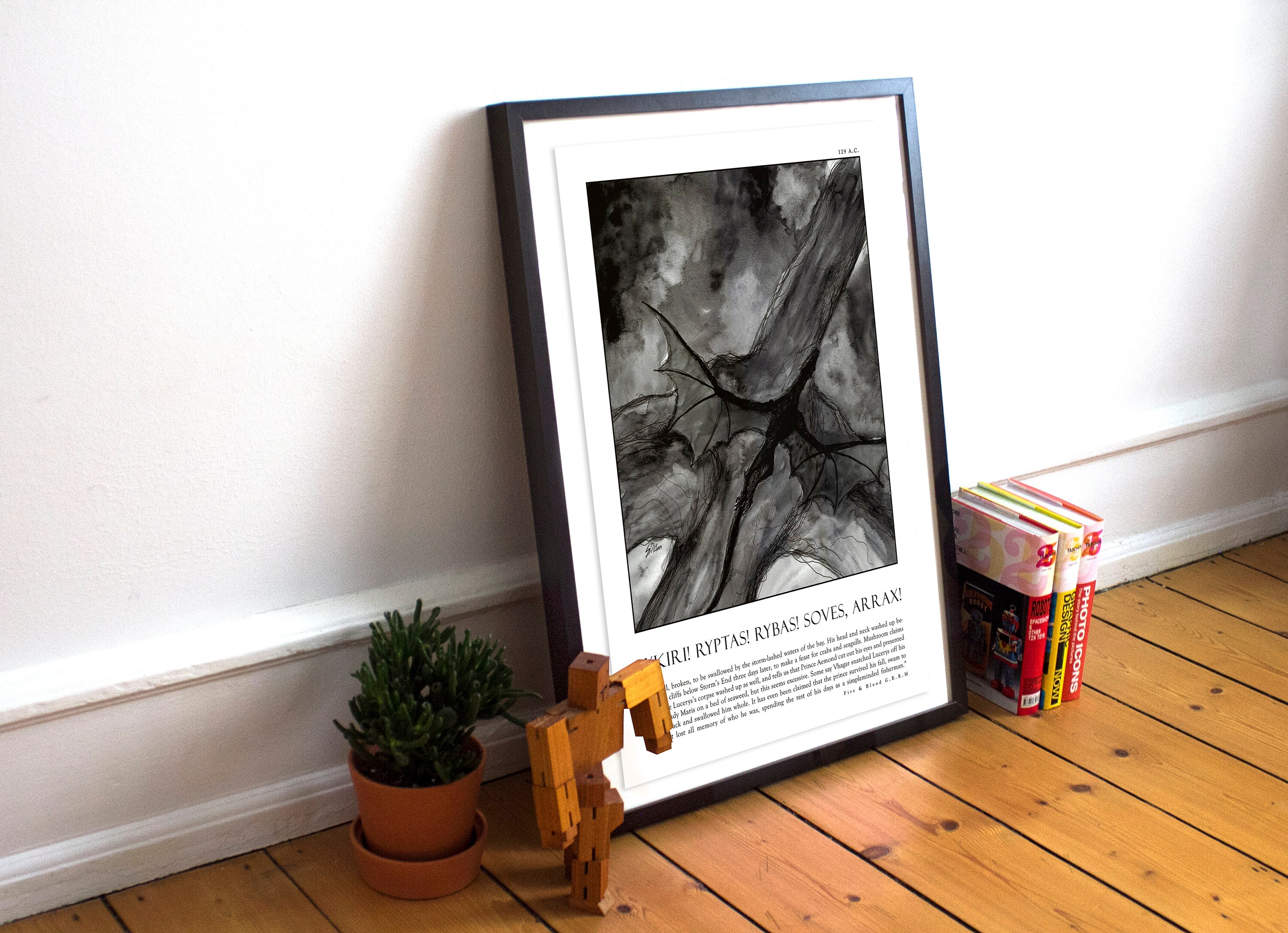 HOTD Fanmade Dragon Print - Valyrian Version - Soves, Arrax! - Arrax ...