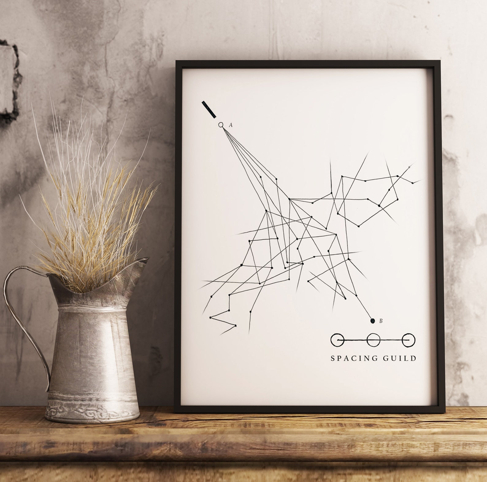 The Spacing Guild Version_2 Dune Poster Frank Herbert - Etsy