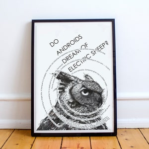 Blade Runner Poster the Owl V2, Do Androids Dream of Electric Sheep ...