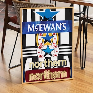 Newcastle United Stickers NUFC | Set of 4 Vinyl Stickers Waterproof ...