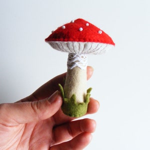 Felt PDF Sewing Pattern - Felt Toadstools - Autumn Decor, Fall Decor, DIY, Sew It Yourself ...