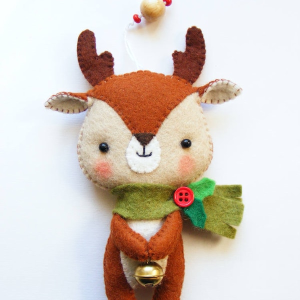 Felt Reindeer - Etsy