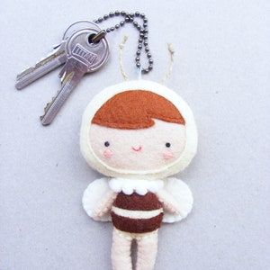 Felt PDF Sewing Pattern - Bee Pixie - Easy Sewing Pattern, DIY Felt Project, Bee Softie, Baby ...