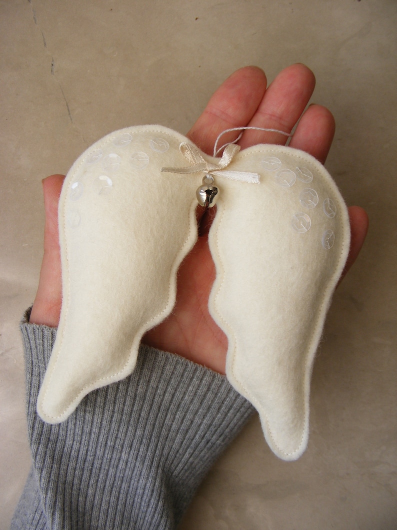 Felt PDF Sewing Pattern Angel Wings Christmas Tree - Etsy