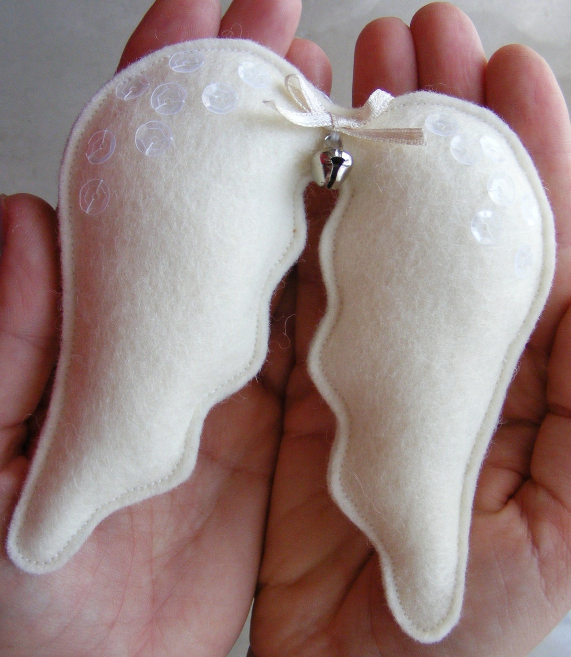 Felt PDF Sewing Pattern Angel Wings Christmas Tree - Etsy