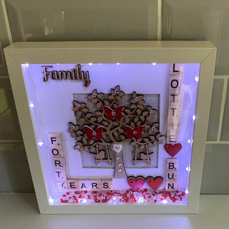 Ruby Anniversary Frame - Etsy