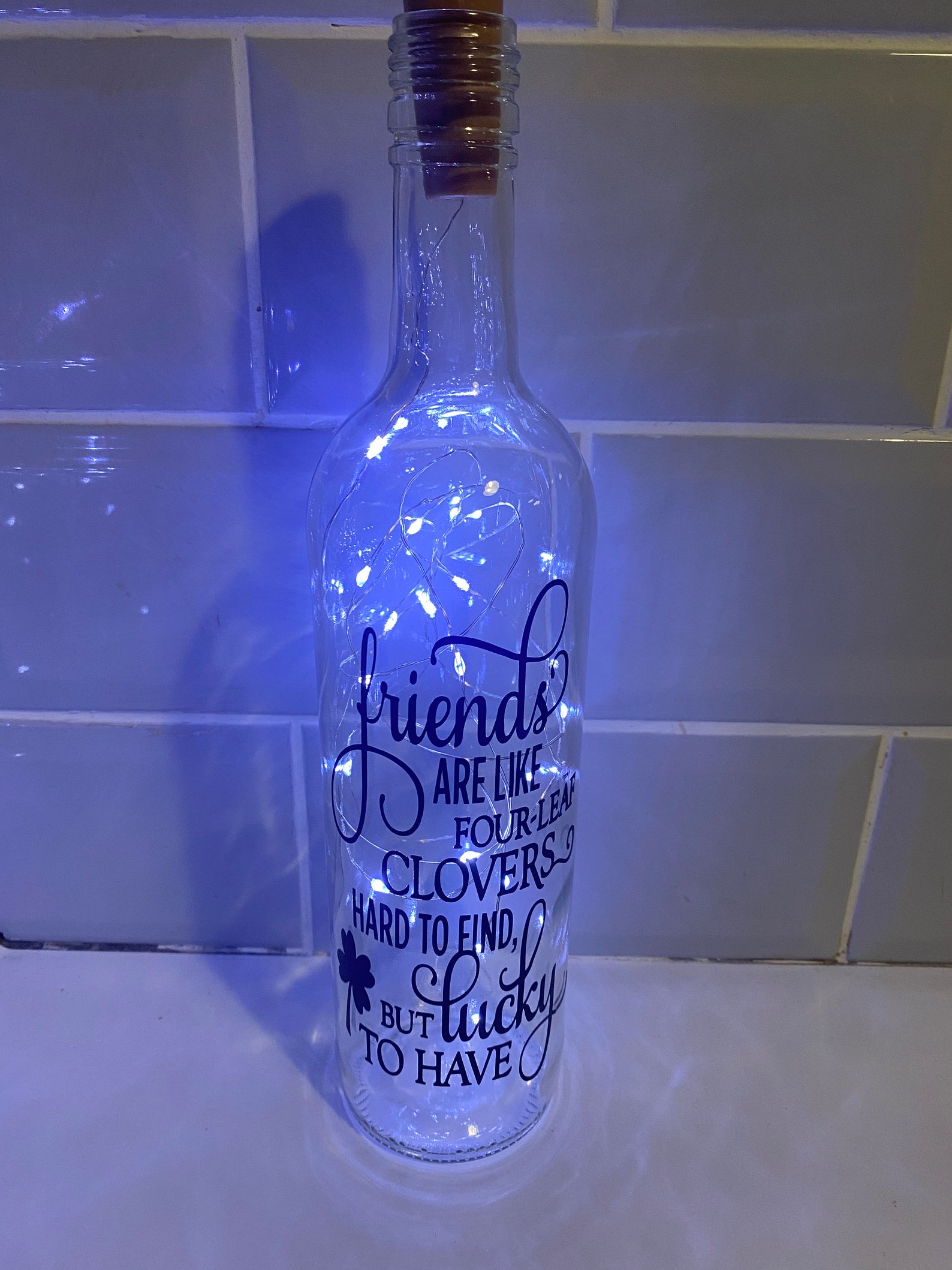 Friends Light up Bottle - Etsy