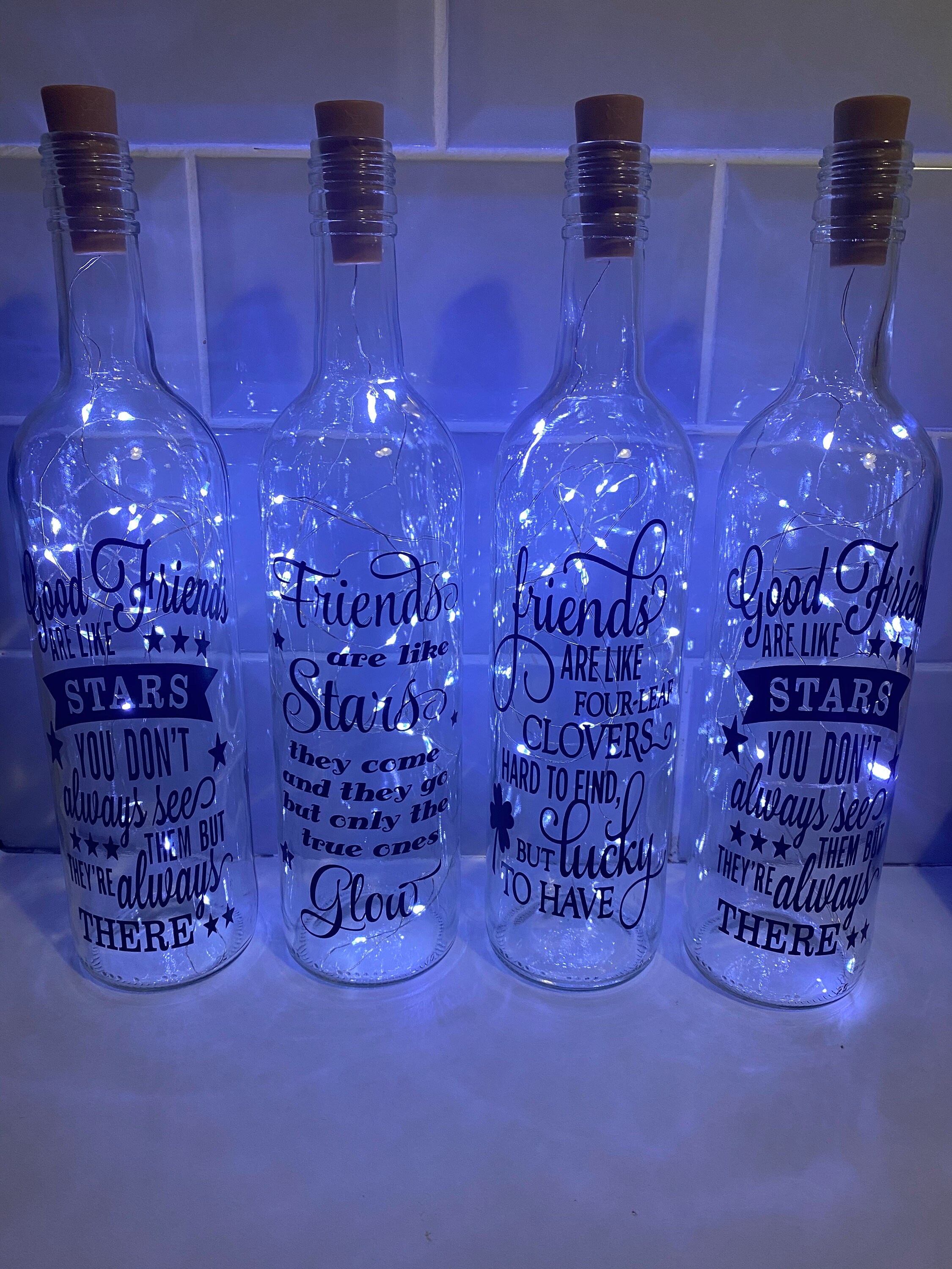 Friends Light up Bottle - Etsy