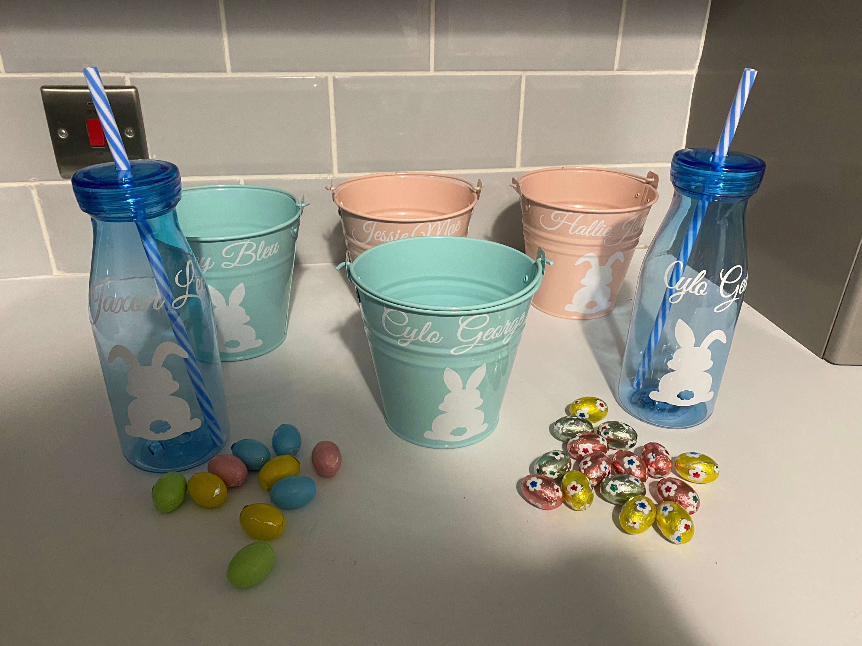 Personalised Easter Egg Hunt Bucket - Etsy UK