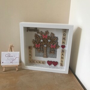 Ruby Anniversary Frame - Etsy