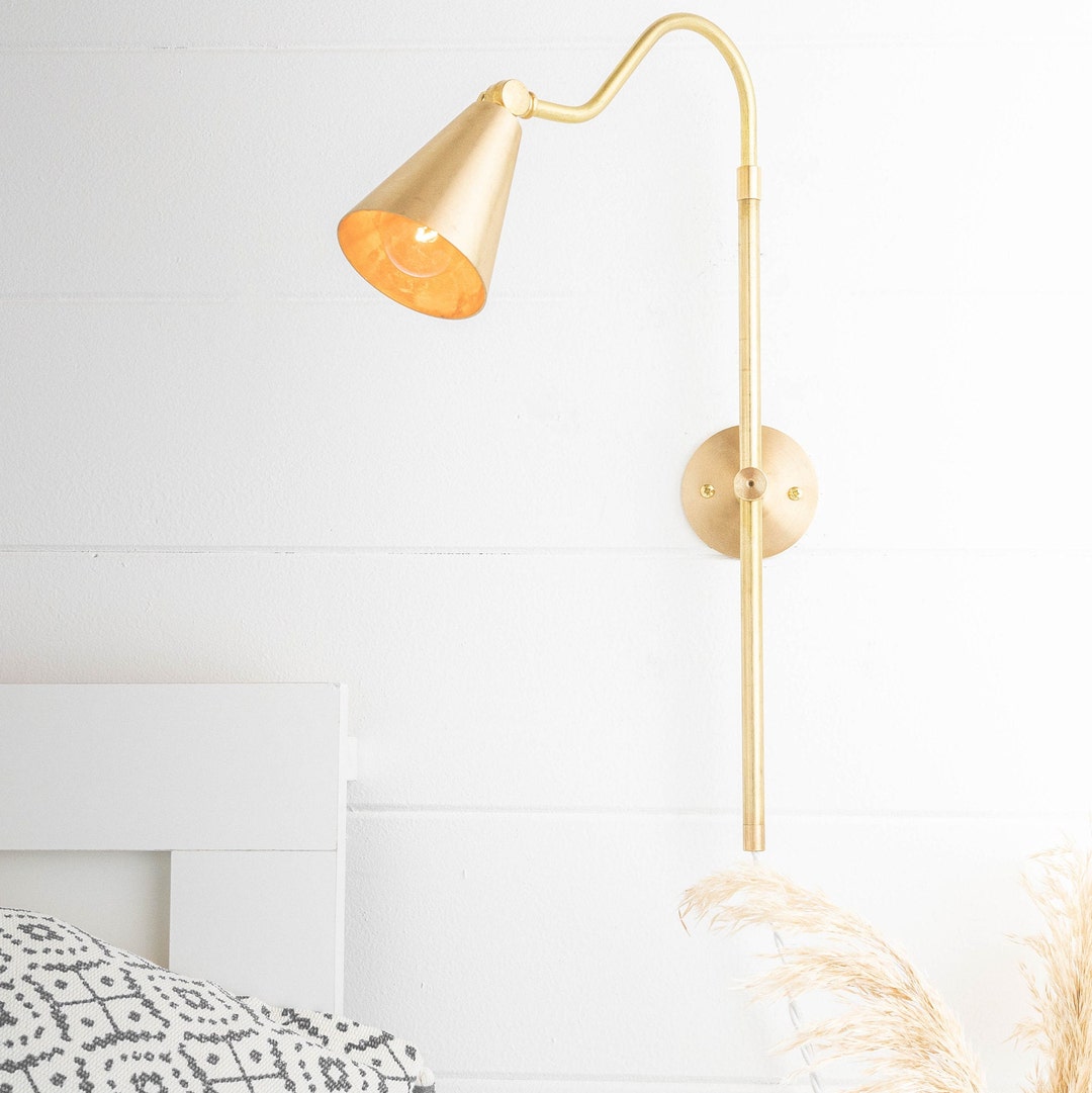 Plug-in Lighting - Adjustable Sconce - Bedside Sconce - Modern Lighting ...