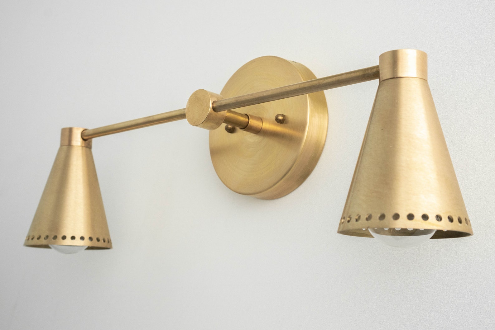 Vented Cones Cast Cone Vanity Modern Lighting Vanity - Etsy