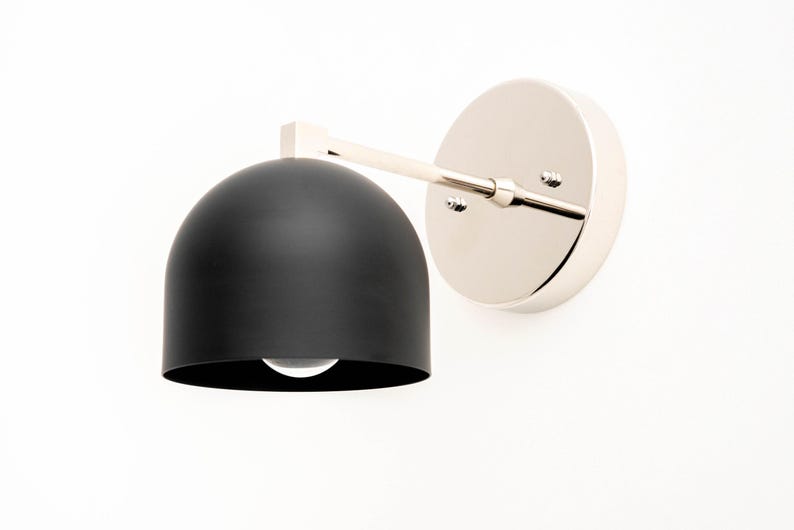 Minimalist Sconce - Multiple Variations - Finish Choices - Downward ...