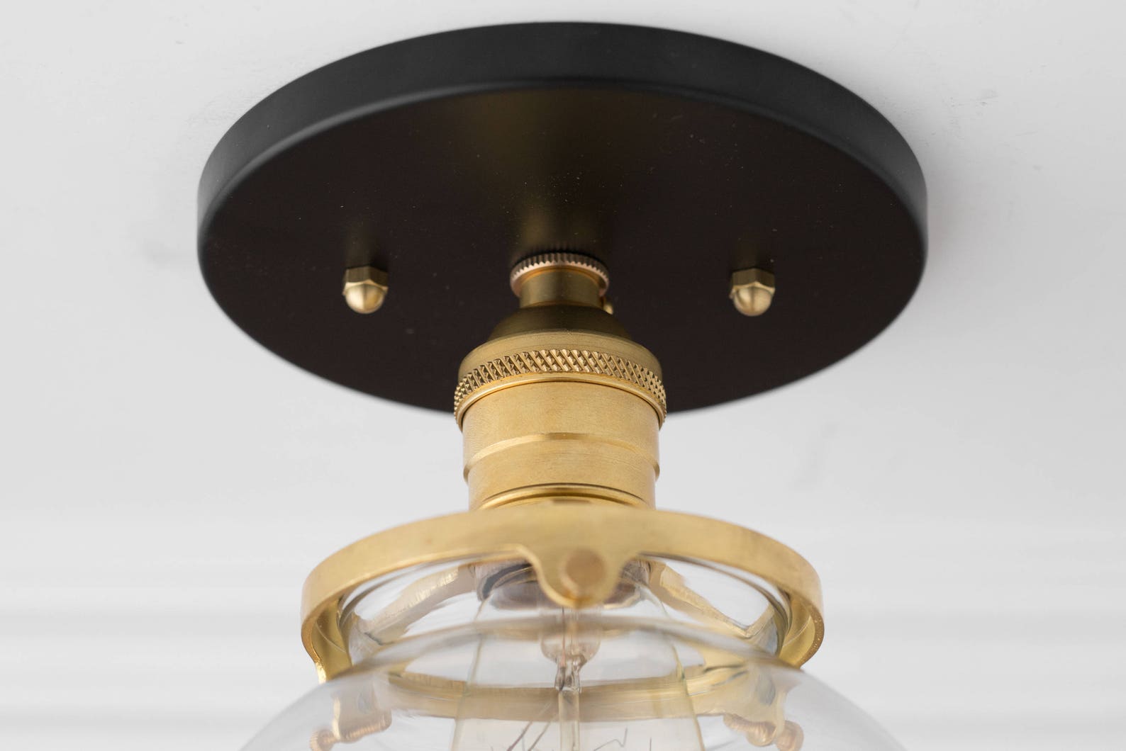 Globe Fixture Glass Globe Light Modern Ceiling Lights Etsy