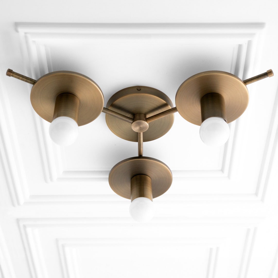 Geometric Lighting - Mod Lighting - Semi Flush Light - Ceiling Light ...