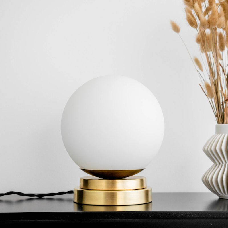 Globe Table Lamp - Etsy