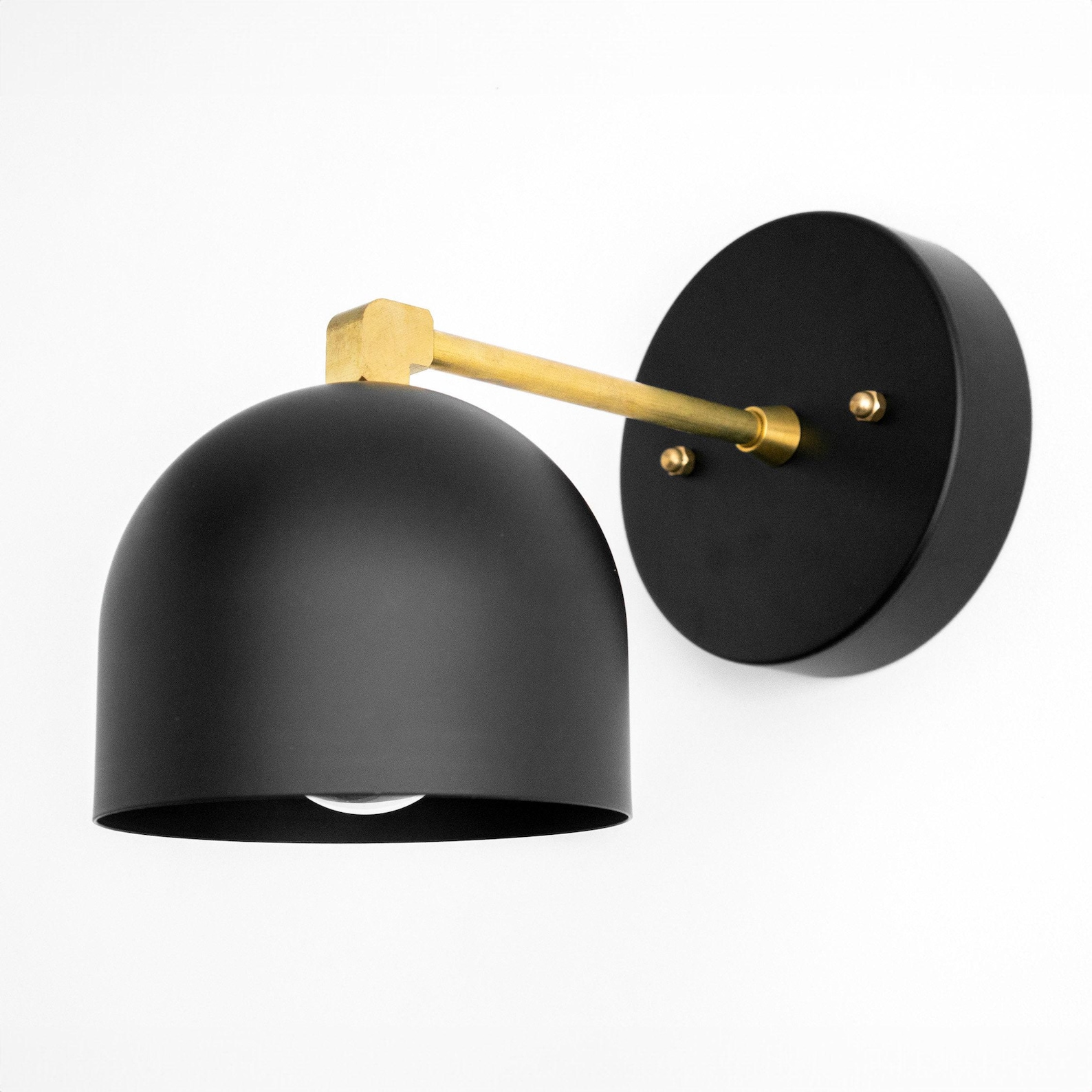 Minimalist Sconce - Multiple Variations - Finish Choices - Downward ...