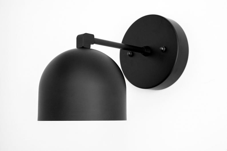 Minimalist Sconce - Multiple Variations - Finish Choices - Downward ...