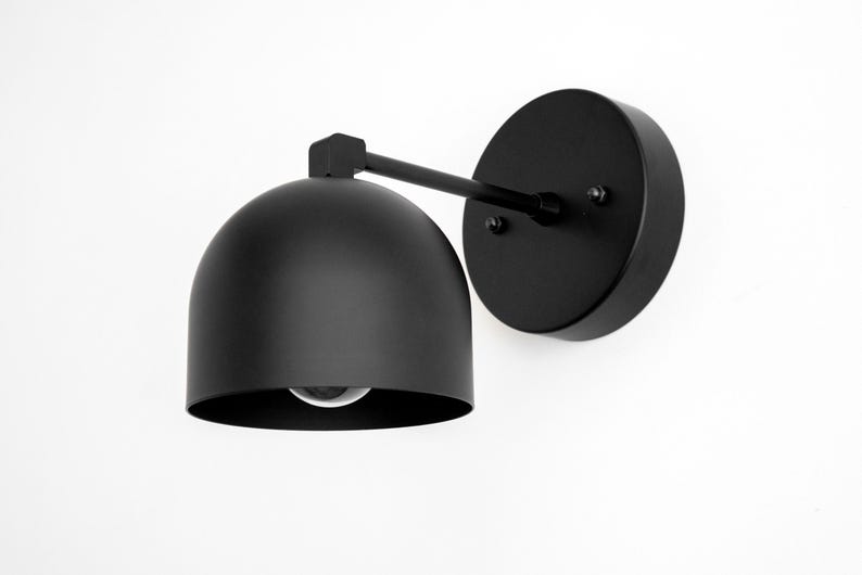 Minimalist Sconce - Multiple Variations - Finish Choices - Downward ...