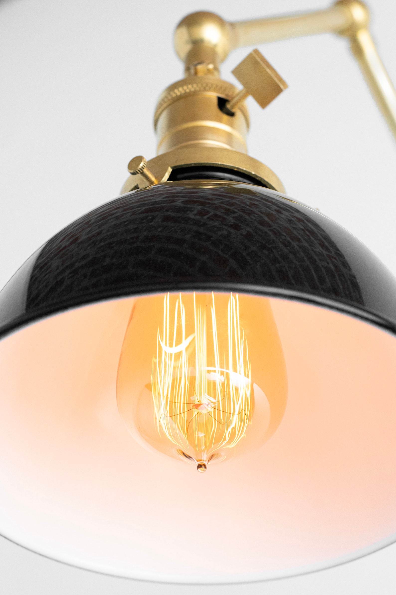 Black Shade Sconce Light Fixture Adjustable Light | Etsy