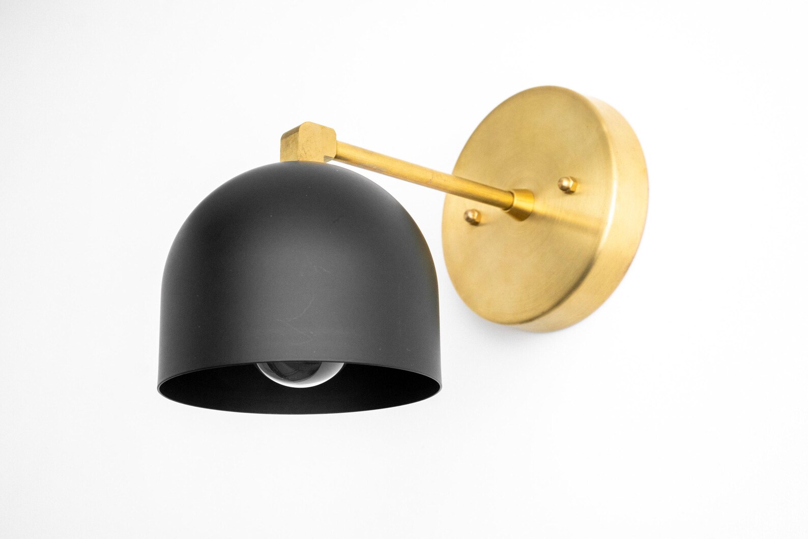 Minimalist Sconce - Multiple Variations - Finish Choices - Downward ...