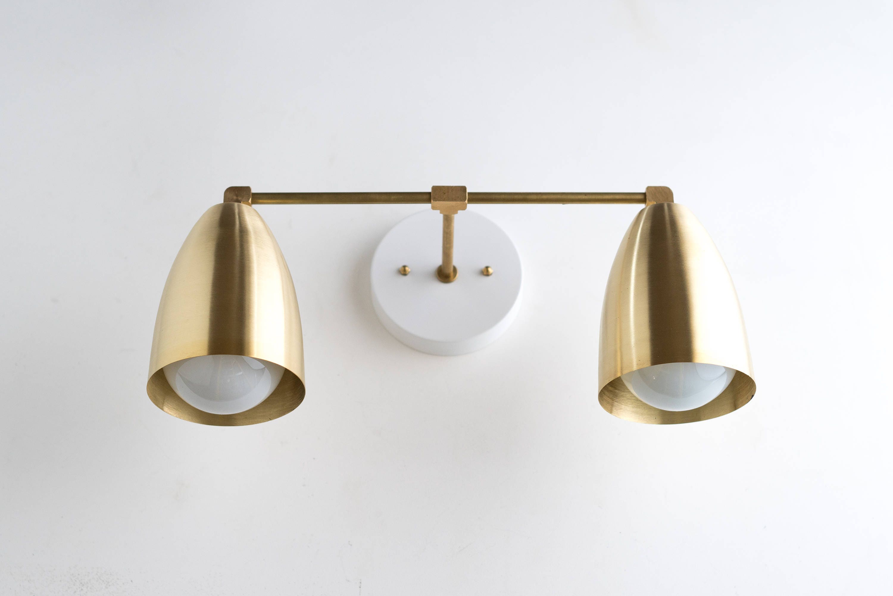 Modern Brass Fixture Bathroom Lighting Mid Century Modern - Etsy