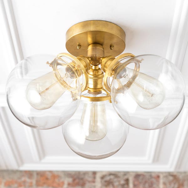 Edison Ceiling Light - Etsy