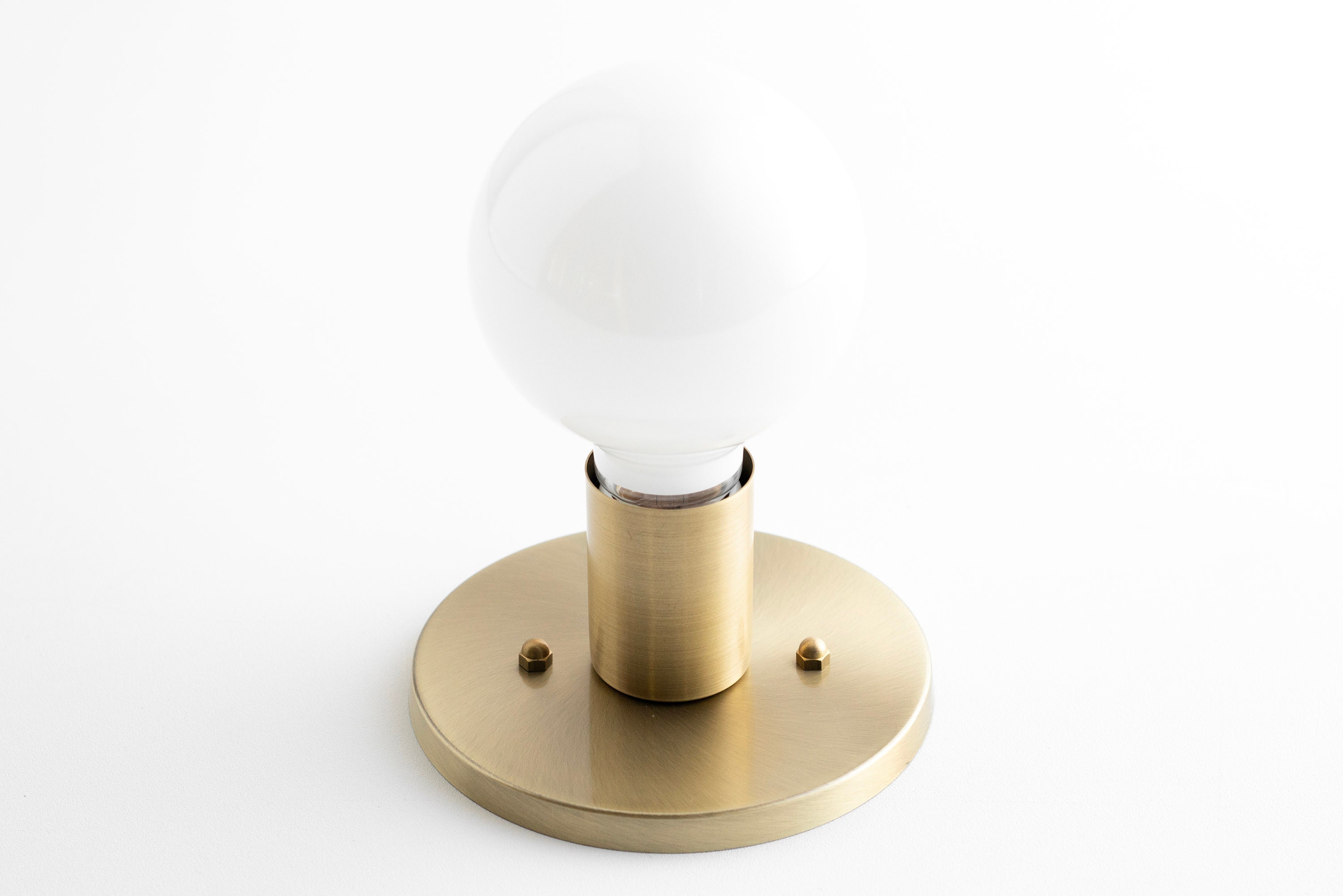 Small Light Fixture Flush Light Wall Light Fixture | Etsy