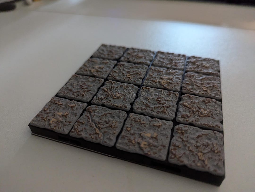 Full-color 3D Printed Dungeon Tile - Etsy