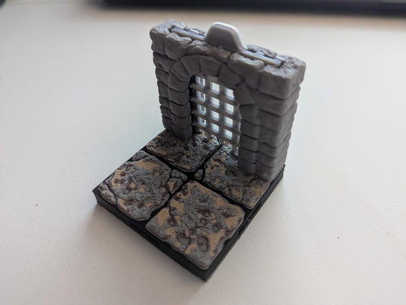 Full-color 3D Printed Dungeon Tile - Etsy