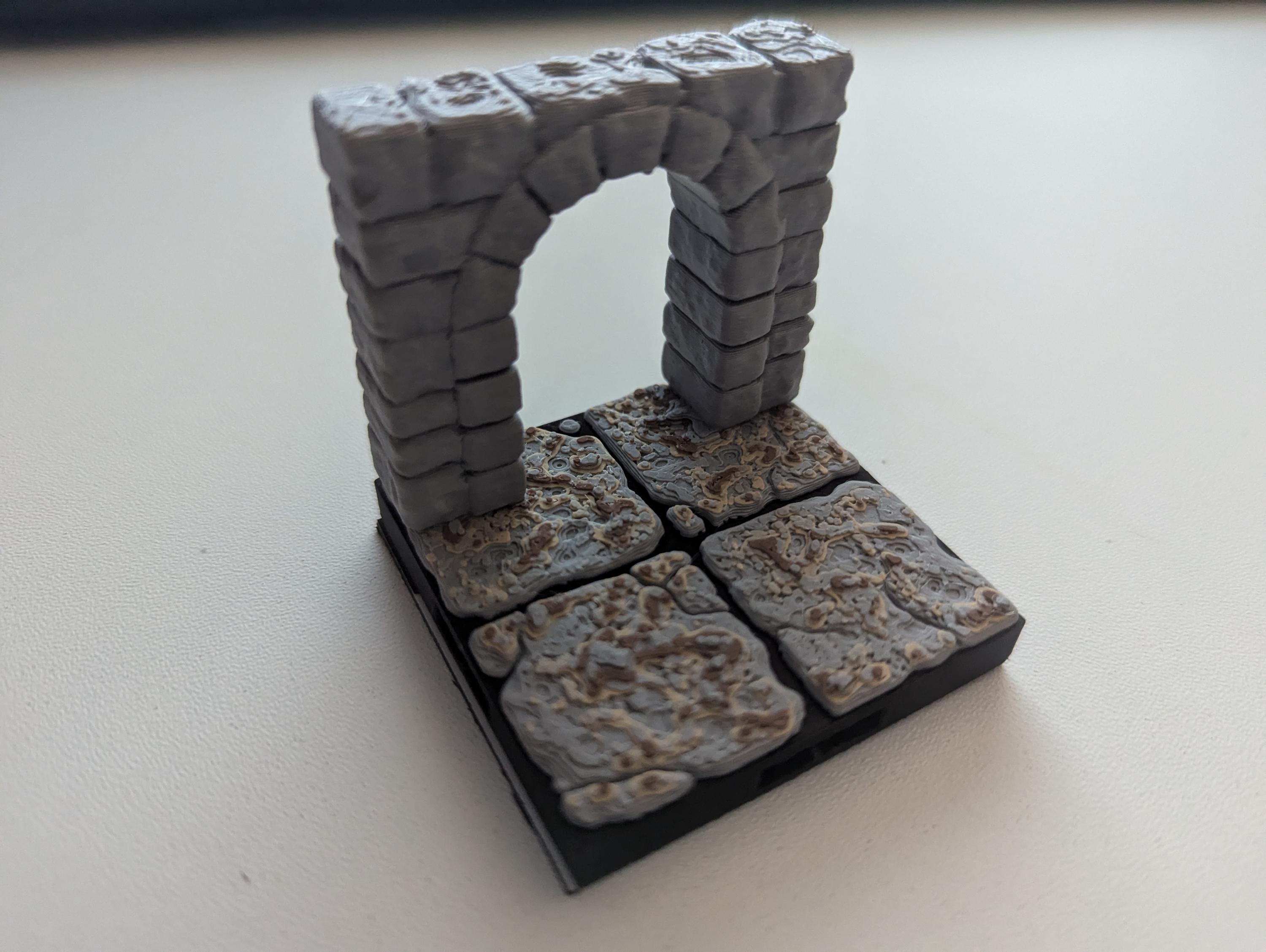 Full-color 3D Printed Dungeon Tile - Etsy