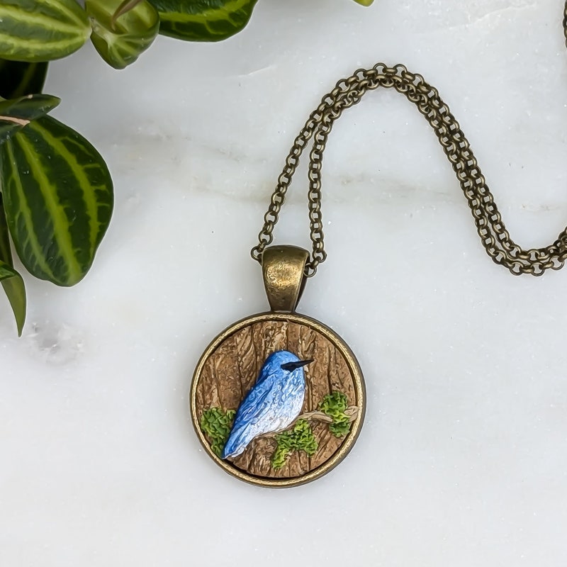 Bluebird Necklace - Etsy