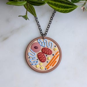 Plant and Animal Cell Pendant Necklace | Fun Biology and Science ...