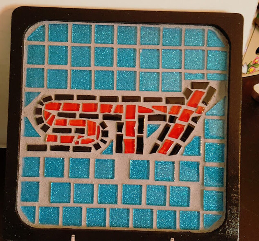 STI Mosaic Plaque - Etsy